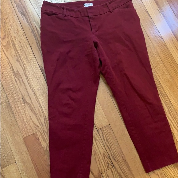 Merona | Pants & Jumpsuits | Maroon Ankle Pants | Poshmark